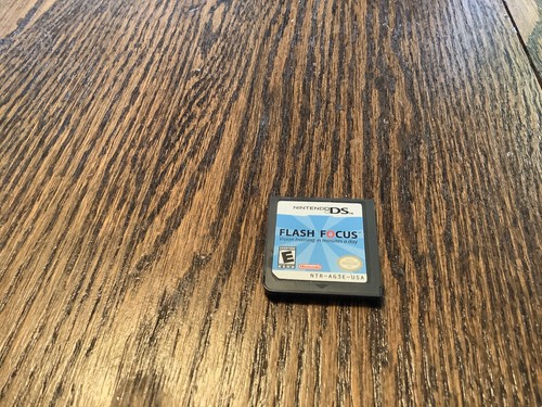 Flash Focus: Vision Training in Minutes a Day (Nintendo DS, 2007) USED ...