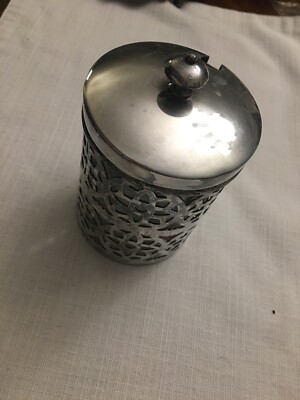 Apollo Silver Co. quadruple plated jelly jar | eBay