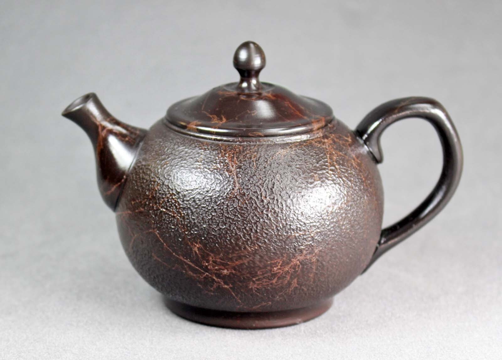 Tokoname Hand-made Marble Teapot by Koushin, #03 : 140*D95*H95mm, 290ml ...