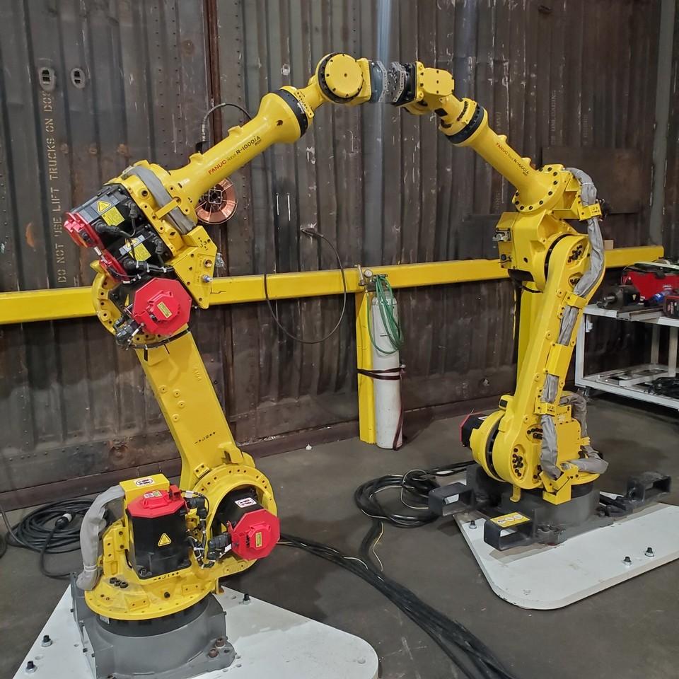 FANUC R-1000iA 80F Dual-Arm Robot System w/ R30iB Controller - Only 145 ...