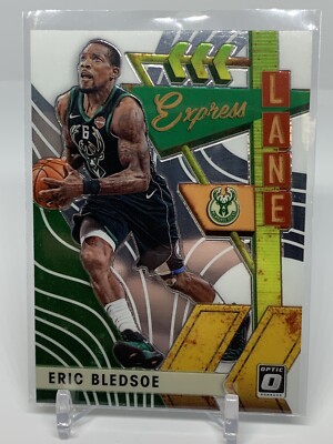 2019-20 Donruss Optic Express Lane Eric Bledsoe #22 Milwaukee Bucks | eBay