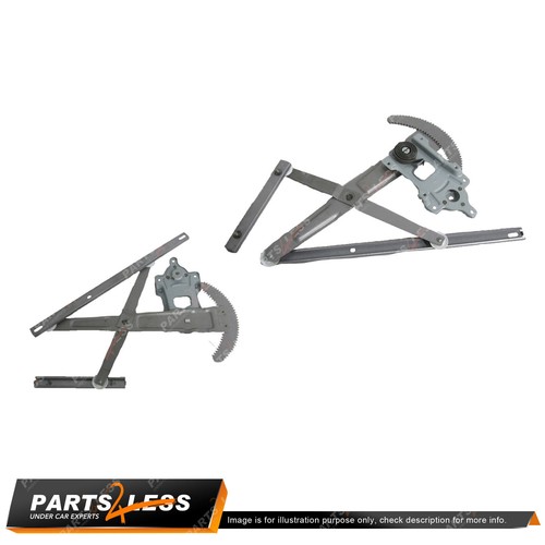Right & Left Front E/ Window Regulator Without Motor for Nissan Patrol ...