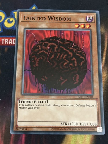 MRD-EN081 Tainted Wisdom :: Common 25th (non Holo) YuGiOh Card Nm | eBay