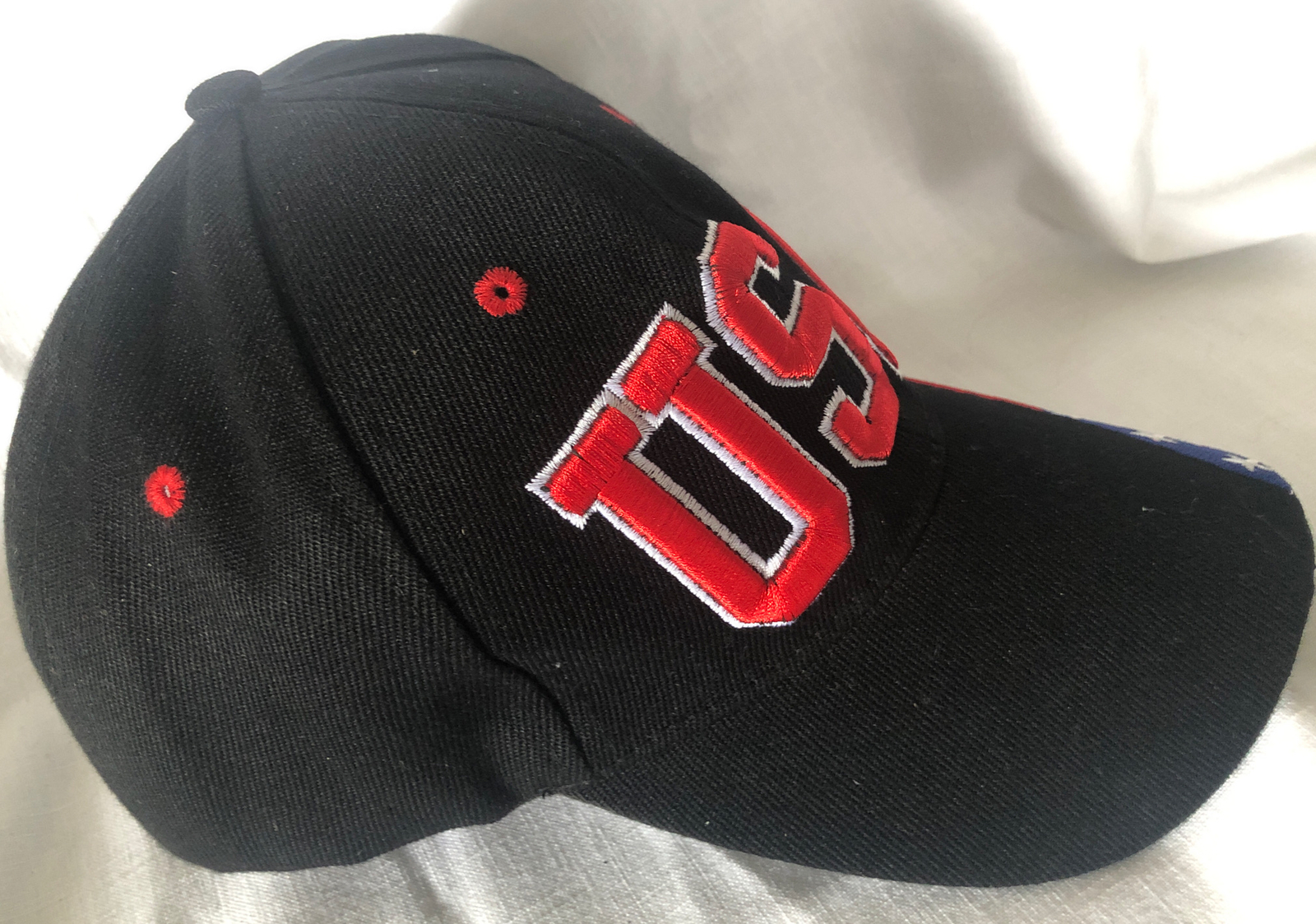 USA American Flag Hat Cap Stars and Stripes Adjustable Back Tab ...