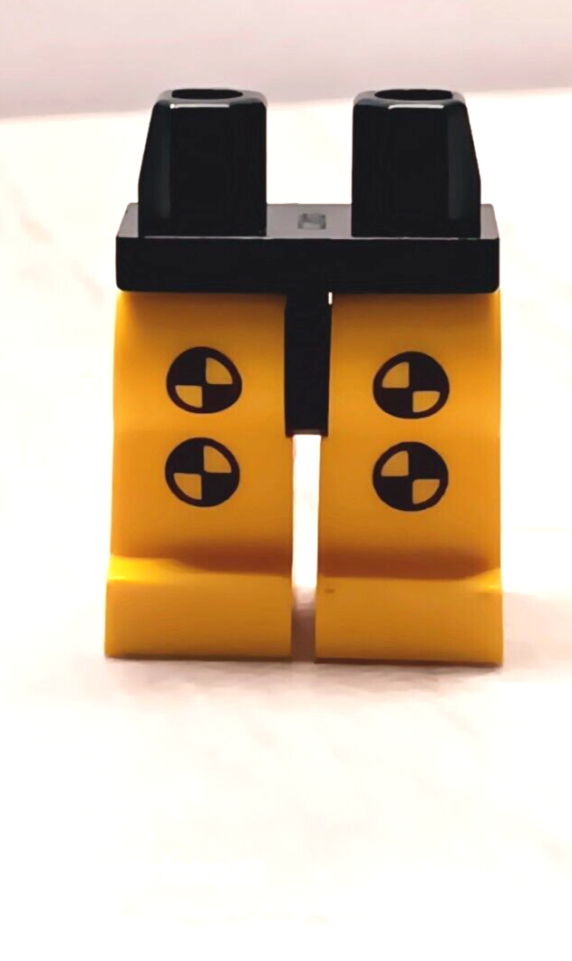 LEGO Radioactive Pants Yellow Hazard Nuclear Symbol Work Suit 2 ...