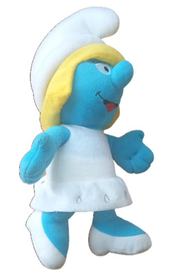 Smurfs SMURFETTE Soft Plush Toy ~ Vintage Peyo / Play-by-Play Toys 2011 ...