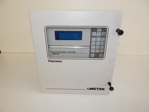 ^^ AMETEK THERMOX FLUE GAS MONITOR CONTROLLER SERIES 2000 (KVX98 ...