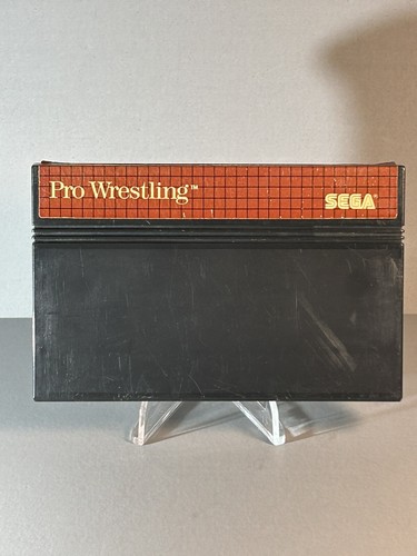 Sega Master System: Pro Wrestling (1986) Cartridge Only - Tested ...