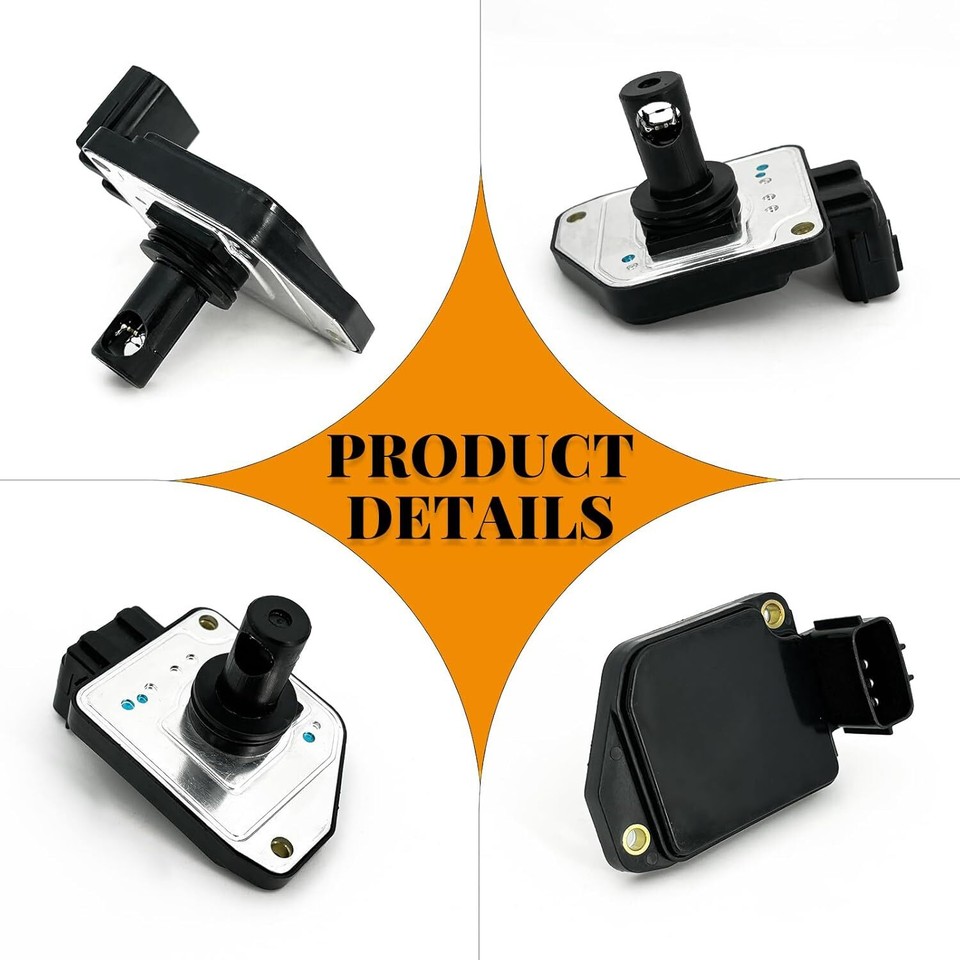 New HITACHI MAF Mass Air Flow Sensor AFH55M-12 for Nissan Pickup ...