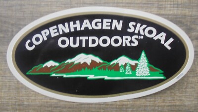 COPENHAGEN SKOAL OUTDOORS OVAL DECAL/STICKER 6.50X 3.50"NEW | eBay
