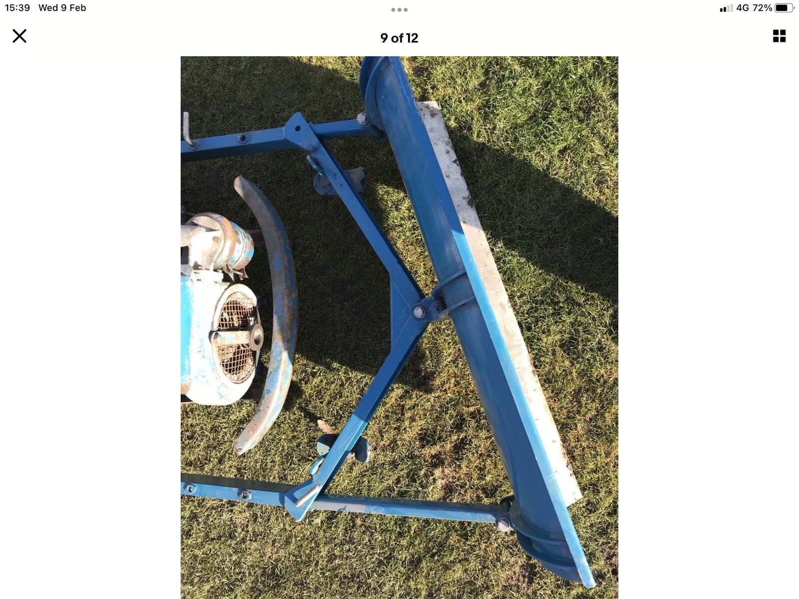 Ransomes Crawler MG 5 Bulldozer Blade And Complete Fittings | eBay UK