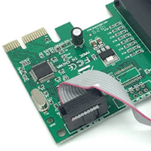 AX99100 1P1S RS232 Serial Parallel Port Remplacement PCIE Riser Card ...