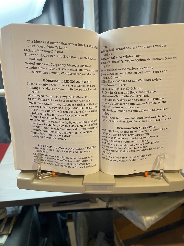 Actto 4D Flex-Arm Book Stand / 18 Steps Angle Book Tablet / PC Holder ...