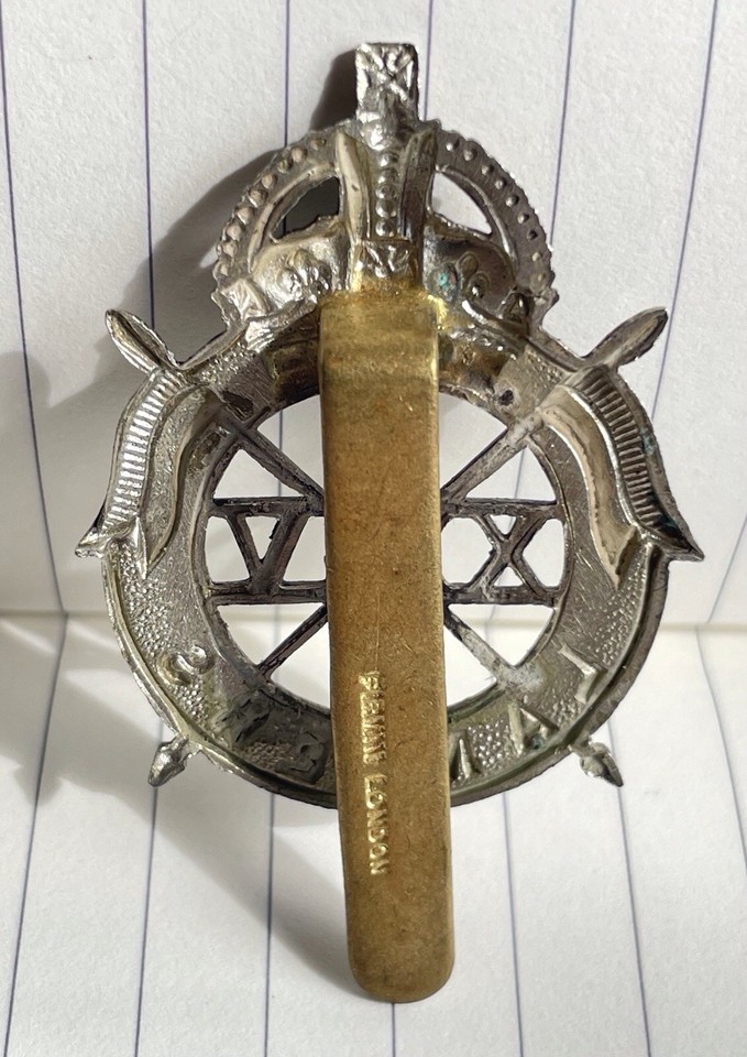 24th Lancers WW2 Original Cap Badge With Slider Marker | eBay UK