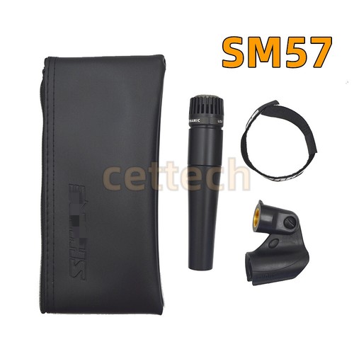 NEW 1 Sets Black Mic SM57 Packet Dynamic Vocal Microphone With Stand ...