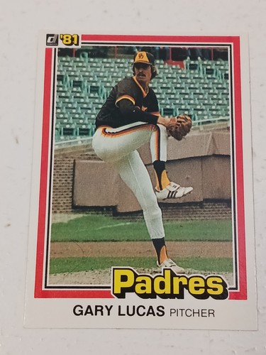 Gary Lucas San Diego Padres 1981 Donruss Card #243 | eBay