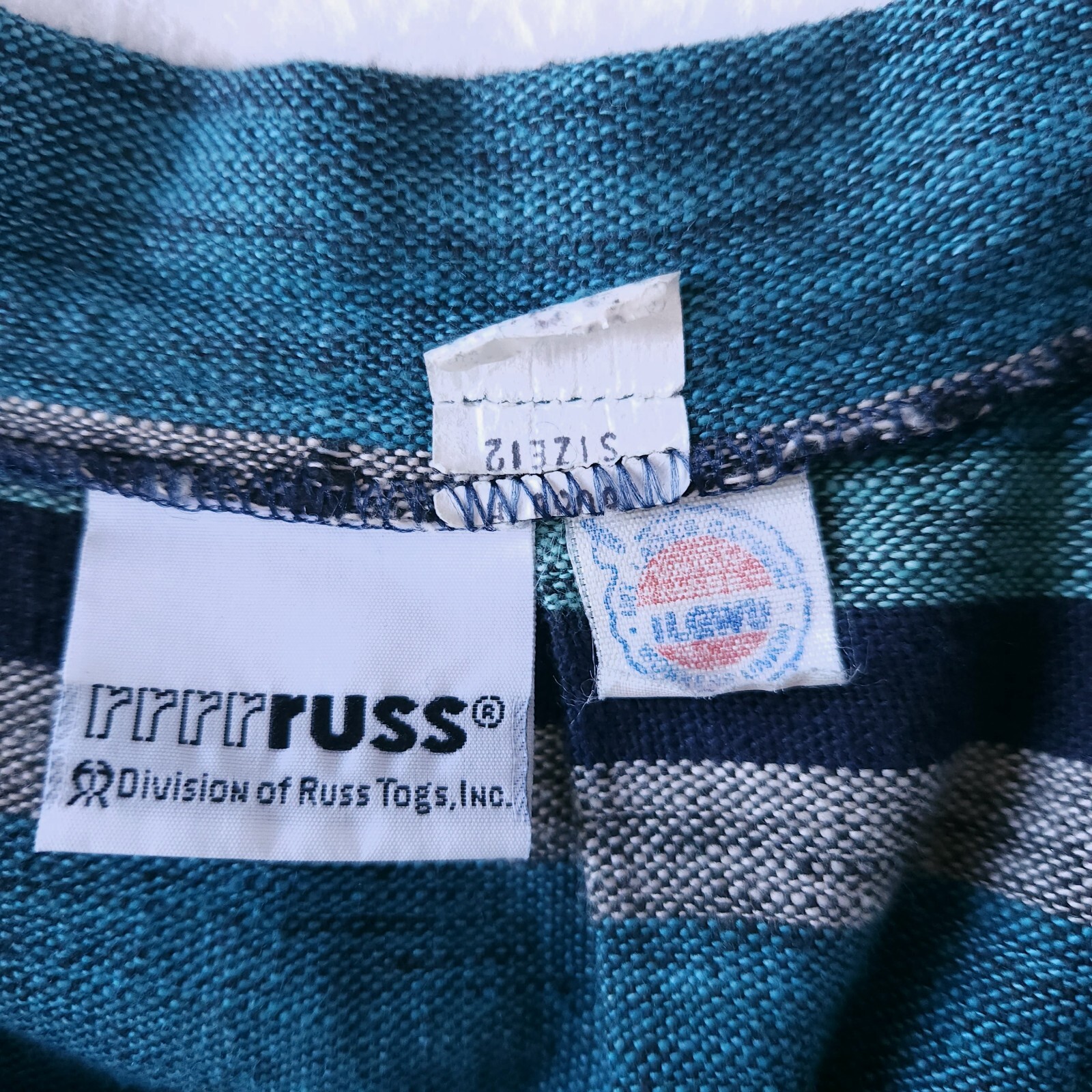 Vintage Skirt Midi Russ Togs Striped Size 12 Winter Outfit Light ...