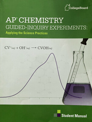 AP Chemistry Guided-Inquiry Experiments - Student Manual | eBay