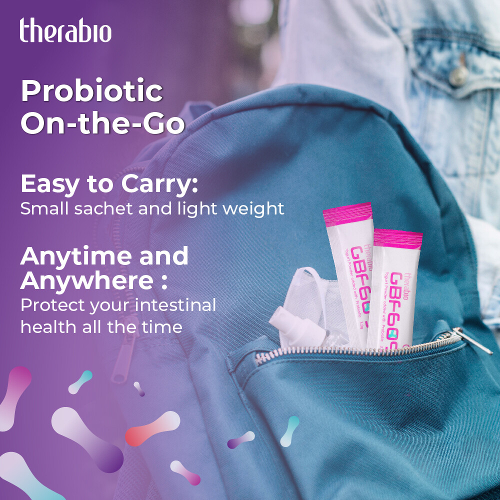 Therabio General BioFlora 609 Probiotics Prebiotics Improve Gut Health ...
