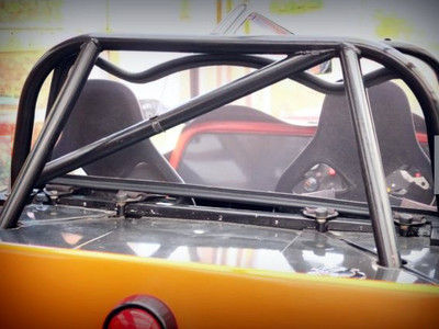 Wind deflector black mesh windblocker V Caterham Westfield kit car GTS ...