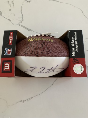 Fran Tarkenton SIGNED/AUTOGRAPHED NFL Mini Football- Wilson Sporting ...