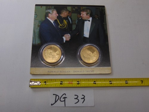 Commemorative Donald Trump & Ronald Reagan Coin Set - Collectors Set | eBay