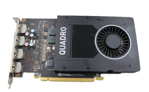 Nvidia Quadro P2000 5GB GDDR5 PCIe 4x Display Port Graphics Card 087CG5 ...