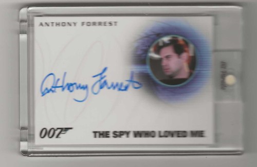 2015 JAMES BOND - ANTHONY FORREST as BOMB DISPOSAL OFFICER AUTO | eBay
