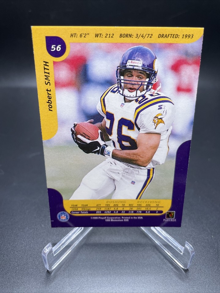 1999 Playoff Momentum SSD #56 Robert Smith Minnesota Vikings B4011 | eBay