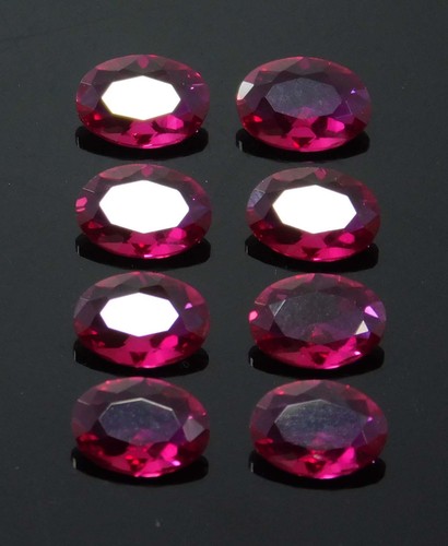 7x5 mm Natural Red Ruby Excellent Oval Cut 8 Ct CERTIFIED Loose ...