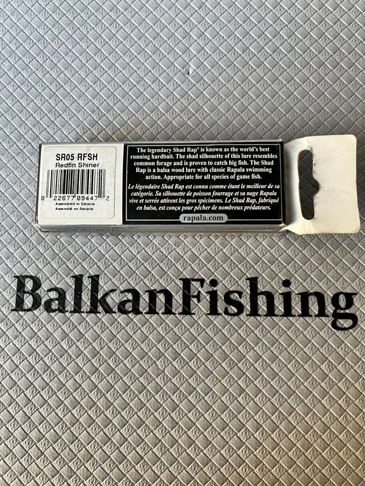 Rapala Shad Rap SR-5 /5cm-6g/ Color: RFSH / Redfin Shiner / | eBay
