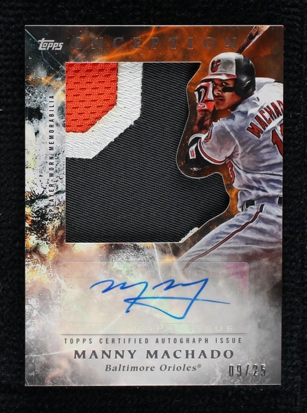 2018 Topps Inception - Inception Autographed Jumbo Patches Orange #IAJ ...