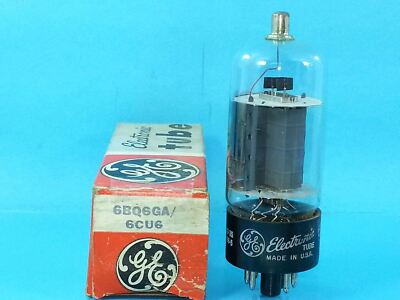 GE 6BQ6 GA 6CU6 NOS SINGLE TUBE NOS NIB | eBay
