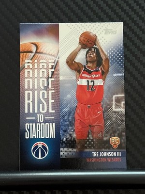 Tre Johnson III Rise to Stardom 2025-26 Topps Basketball #RTS-6 | eBay