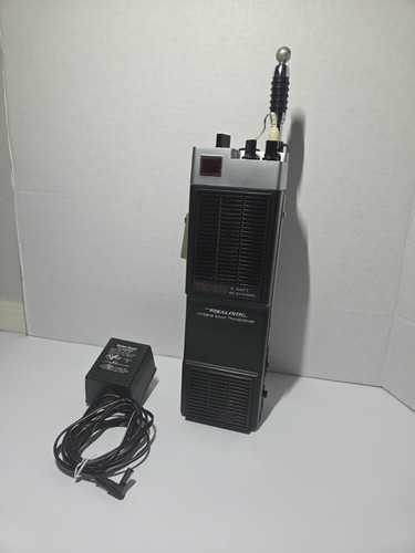 Realistic TRC-209 CB Radio 40 Channel 5W Handheld w/ Power Supply Japan ...
