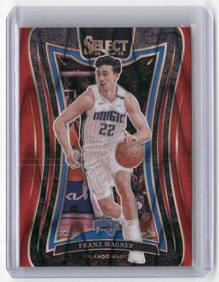 2024-25 Panini Select #314 Franz Wagner Red Tectonic Prizm #/65 | eBay