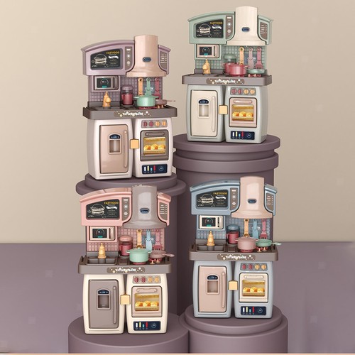 Kids Kitchen Playset Educational Toys Play Food Toys for Birthday New ...