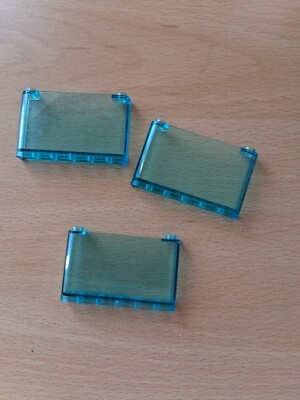 TRANS LIGHT BLUE 1x6x3 WINDSCREEN LEGO 64453 x 3 | eBay UK