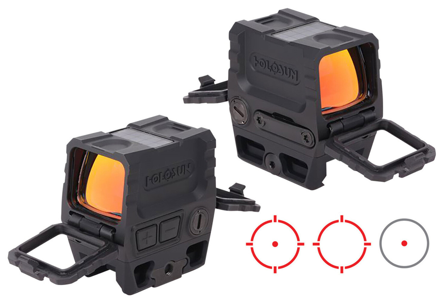 Holosun AEMS Reflex Sights Multi-Reticle Flip-down Len Covers | eBay
