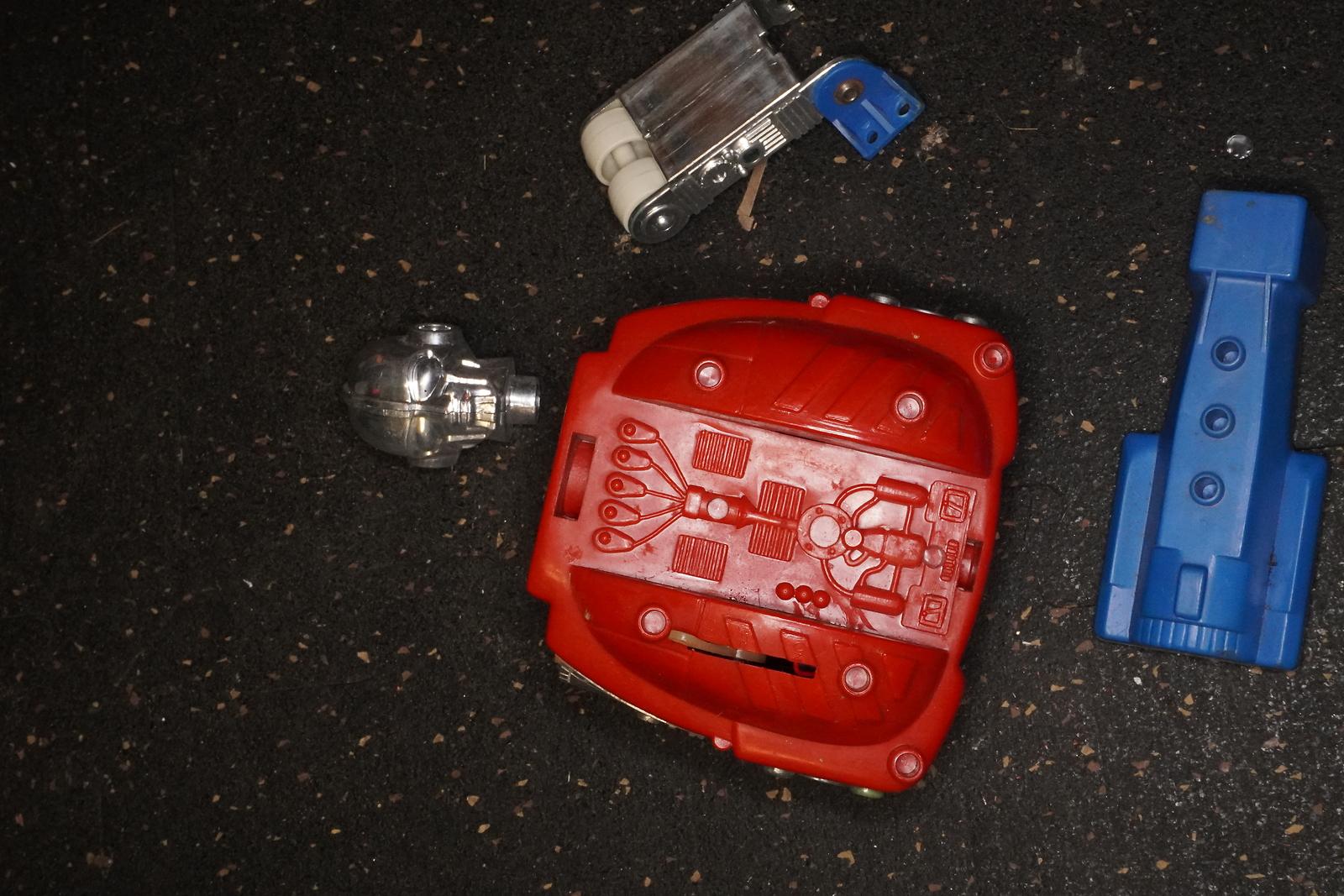 Vintage Micronauts Biotron Toy Parts Head Torso | eBay