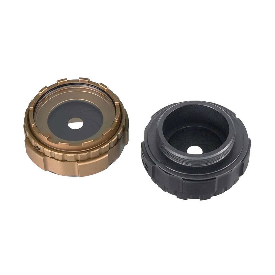Adjustable IRIS Aperture Protector Lens Shade for PVS14 NVG Night ...