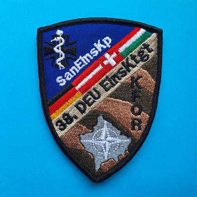 NATO KFOR 38th AUSTRIA GERMANY SWITZERLAND HUNGARY MEDICS Medical Badge ...