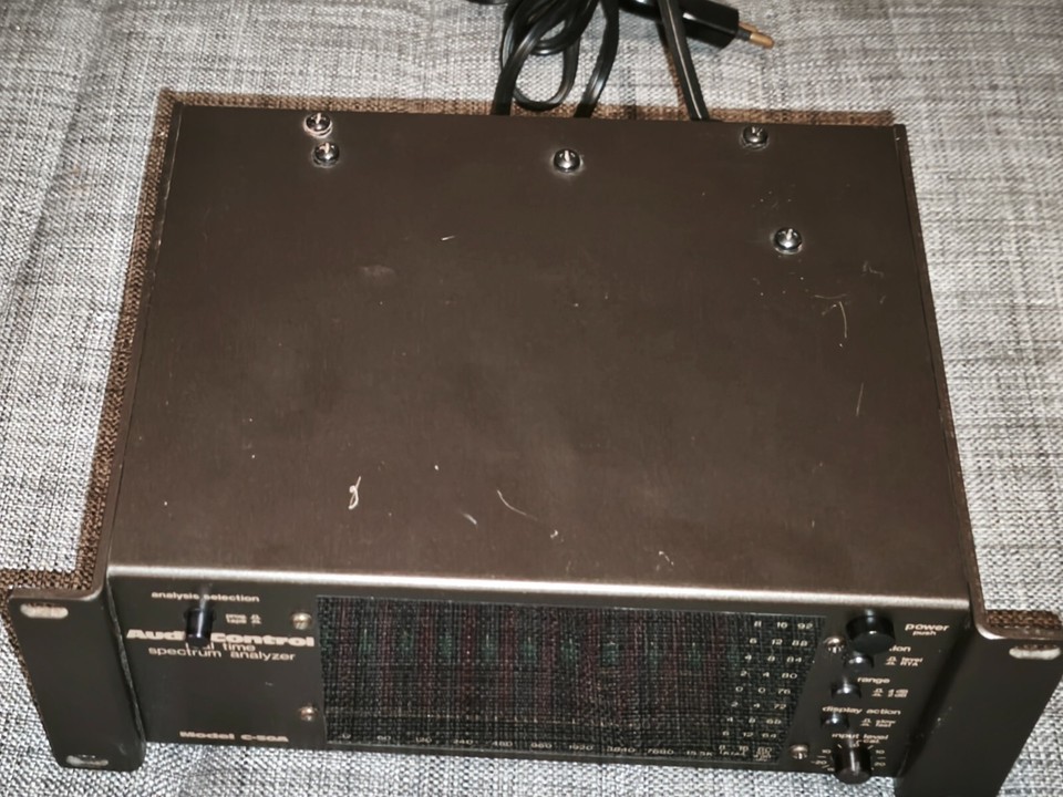 Audio Control C 50A Real Time Spectrum Analyzer HiFi Vintage Rare 220 ...