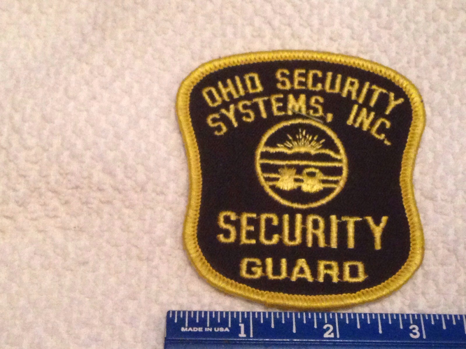 Ohio Security Guard Systems Patch | eBay