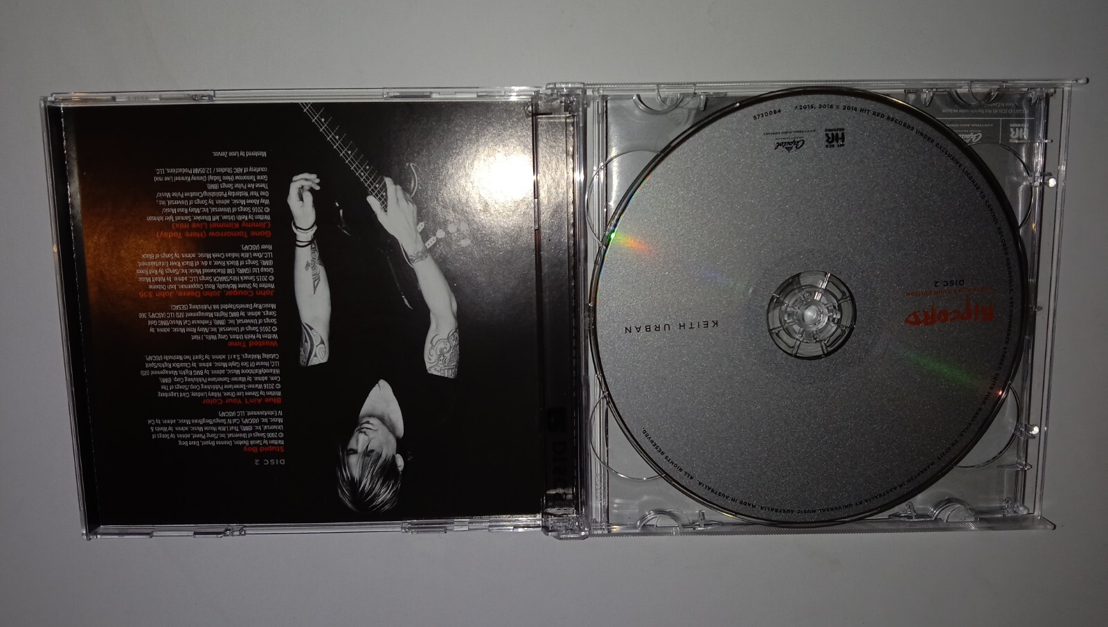 KEITH URBAN RIPCORD 2 CD AUSTRALIAN TOUR EDITION LIKE NEW FREE POSTAGE ...