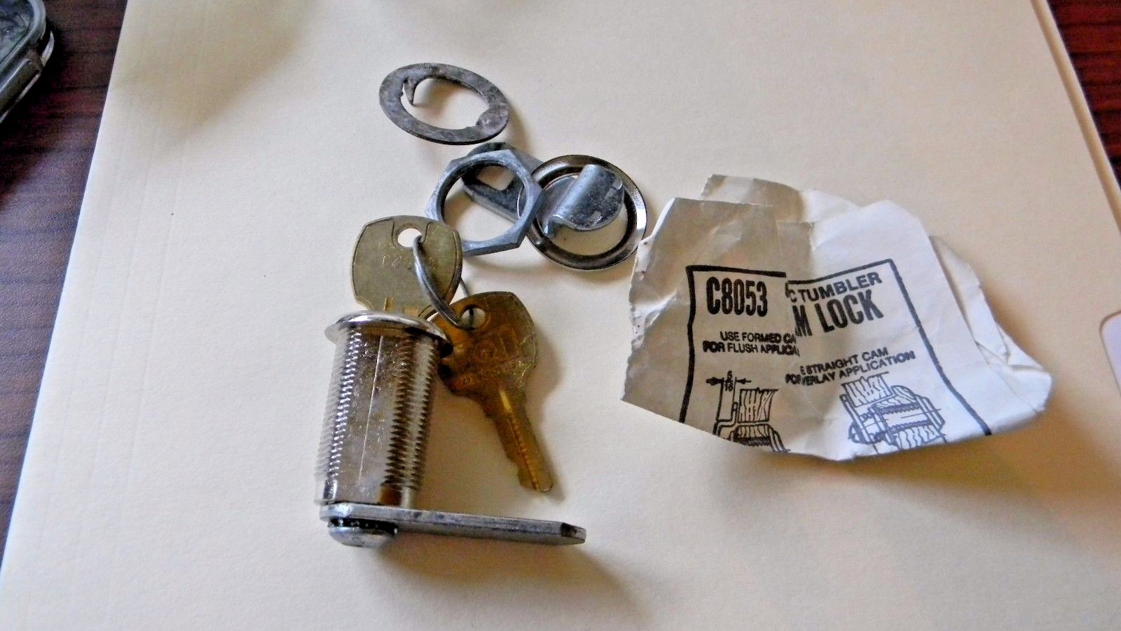 National Cam Lock C8053 - 1 3/16" - Chrome- New # C8053 | eBay