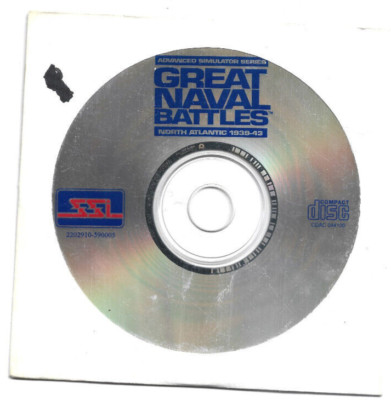 Great Naval Battles North Atlantic 1939-43 CD Computer Simulation Game ...