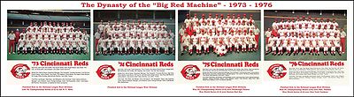 Cincinnati Reds Baseball Big Red Machine 1973 thru 1976 Team Photos ...