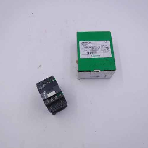 Schneider Electric AC/DC Three Pole Contactor LC1D09KUE TeSys-098765 ...