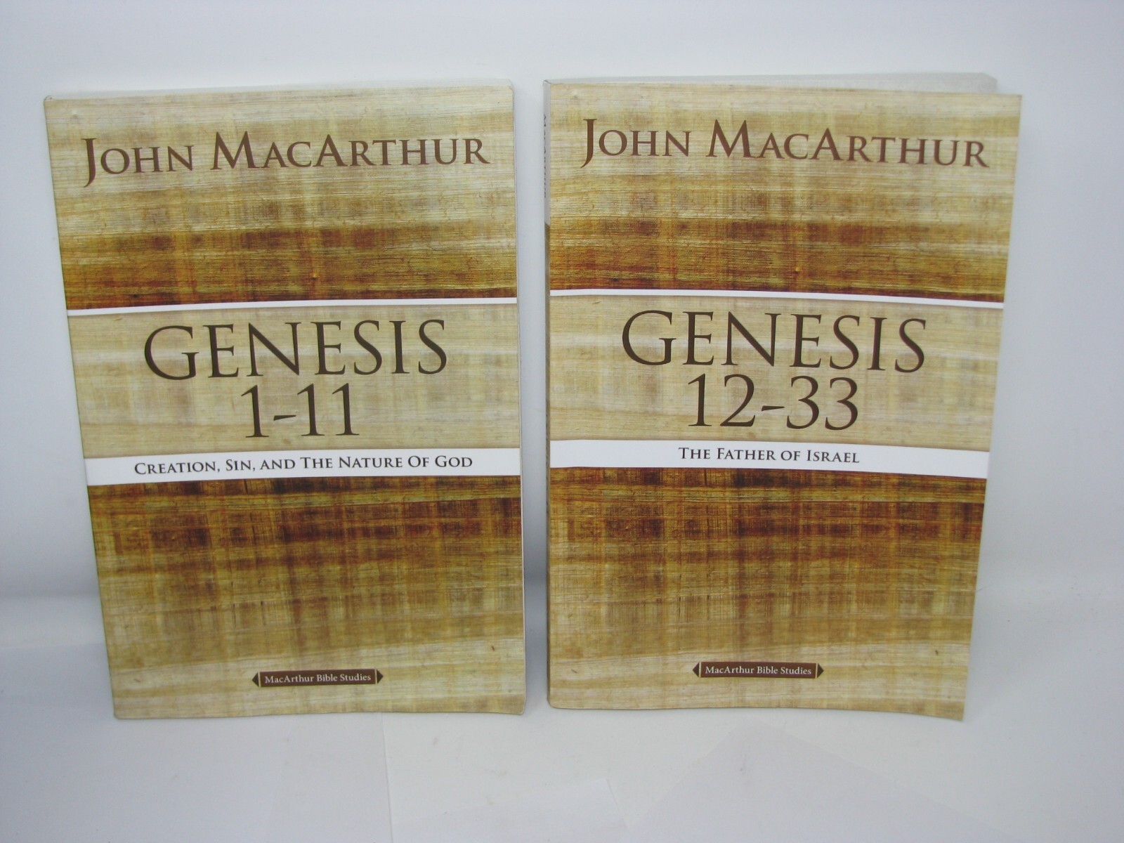 Genesis 1-11, 12-33: Creation, Father of Israel by John F MacArthur ...